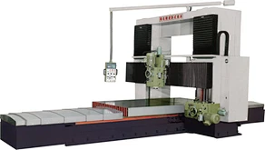 Precision Gantry Milling Machine With Moving Beam - gantry milling ...