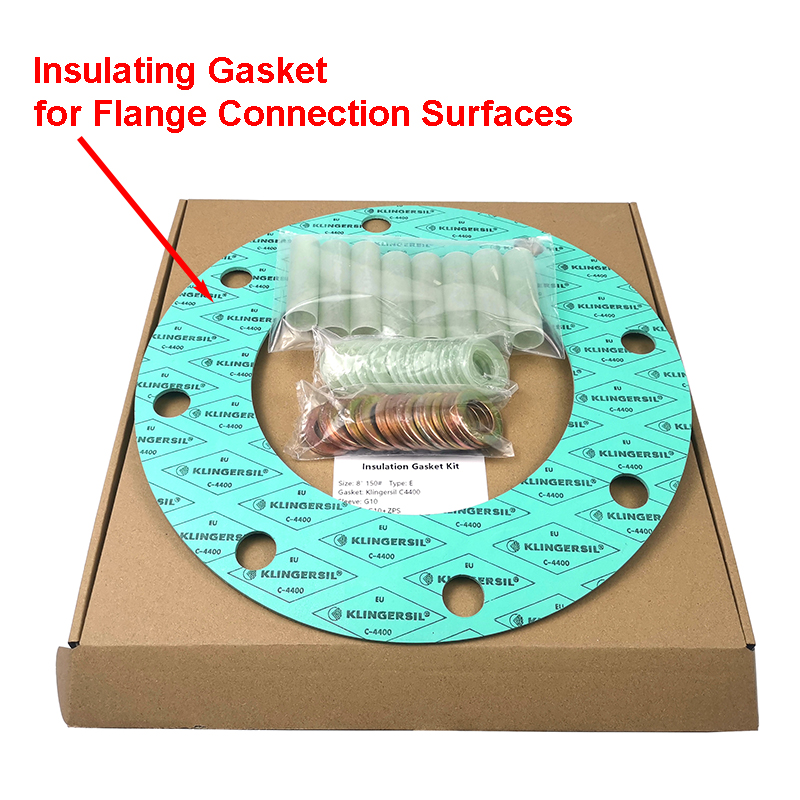 What components are included in an insulating gasket kit
