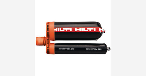 Anclaje adhesivo HIT-HY 270 Hilti Mortero híbrido versátil