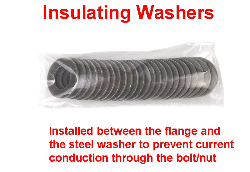 What components are included in an insulating gasket kit