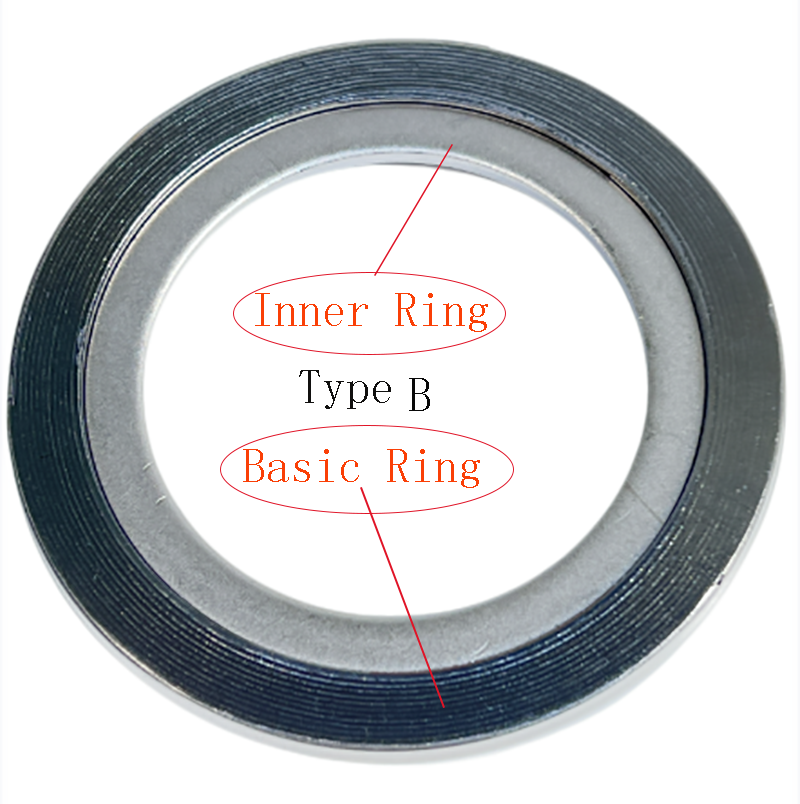 What is the difference between Type A and Type B spiral wound gaskets