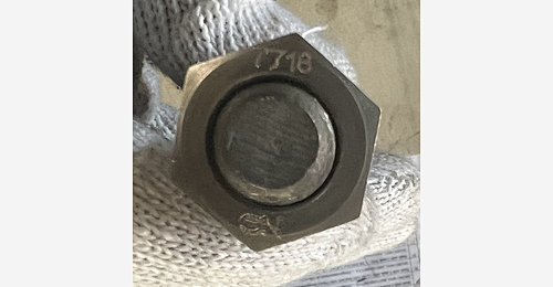 Inconel 718 Fastener, M16, 90 mm, ASTM B637 UNS N07718