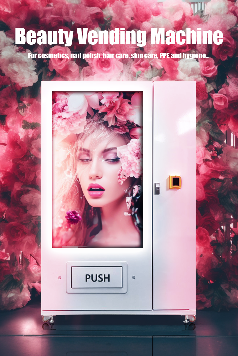 Máquina expendedora de cosméticos con pantalla táctil completa a la venta