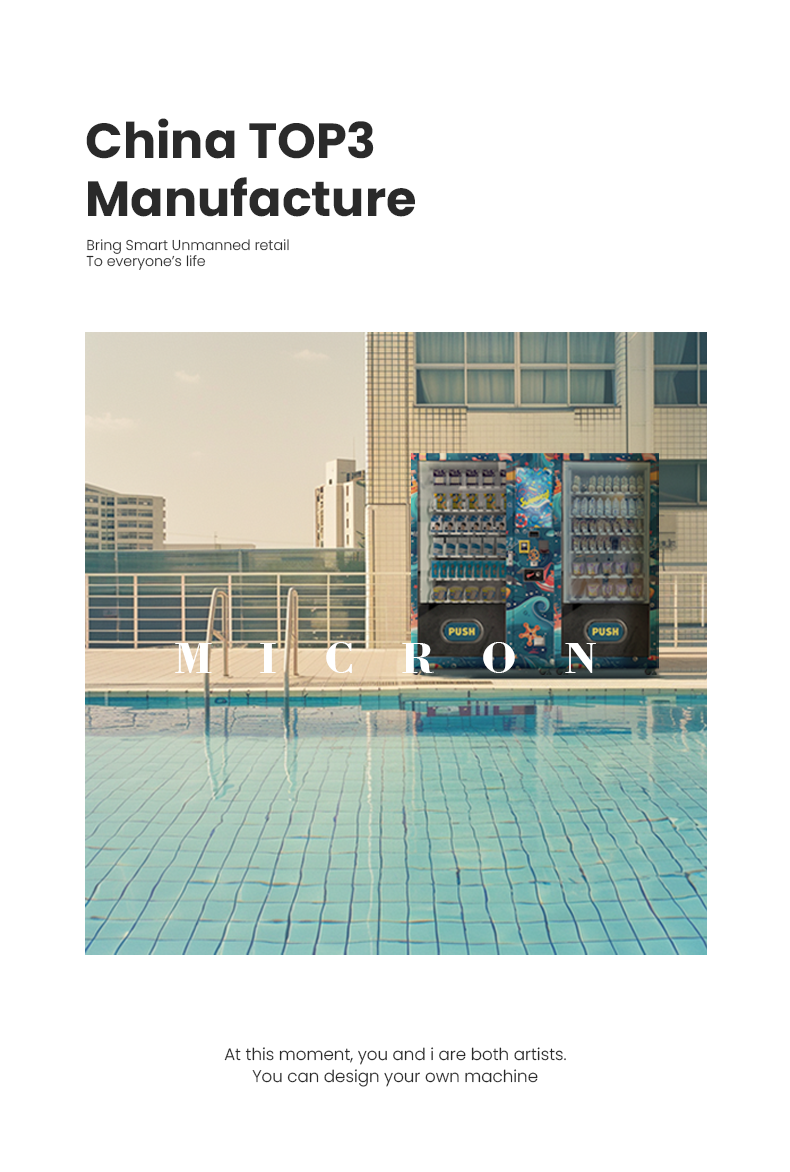 Swimming Vending Machine for Sports Accessories in Gym