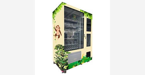 Bulk animal feed vending machine with 30% extra capacity
