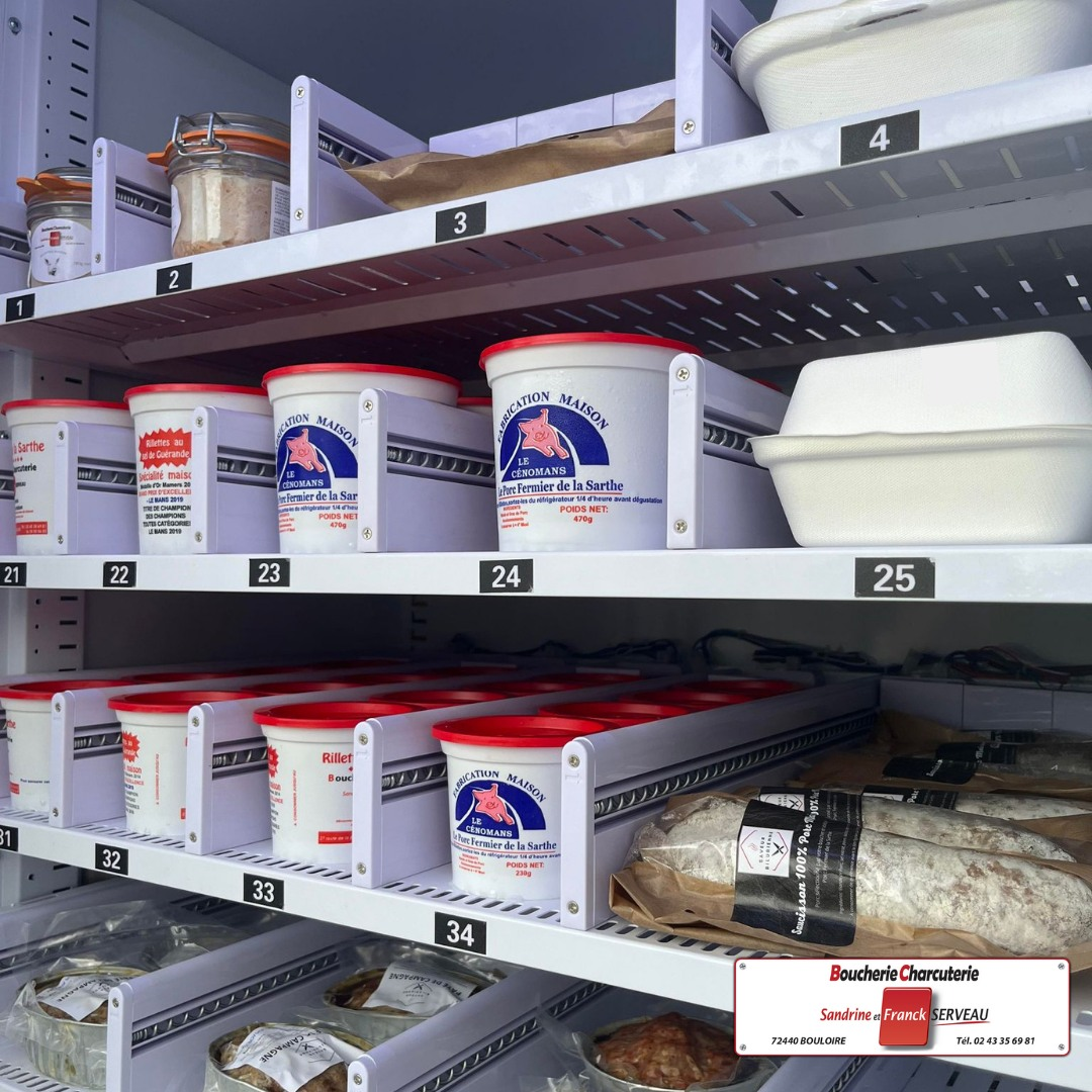 Smart Bread Milk Vending Machine in France