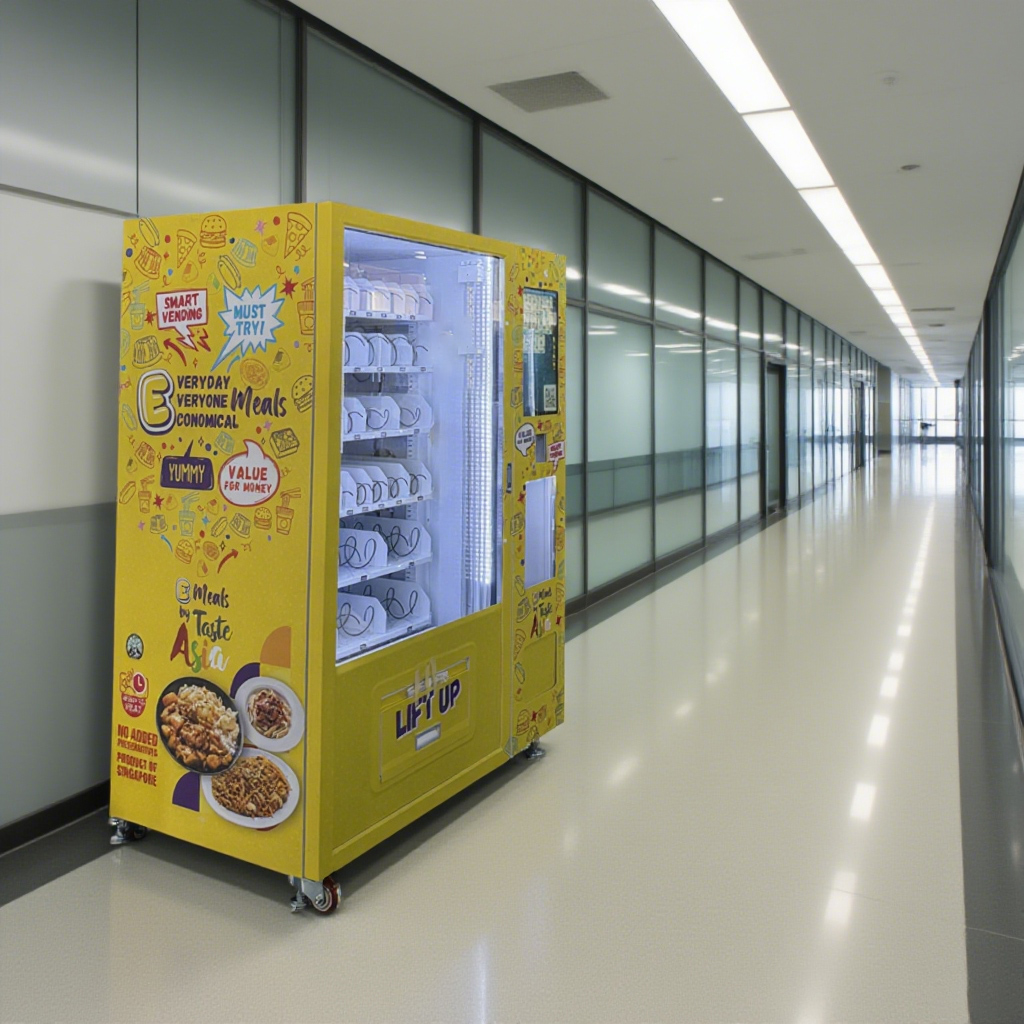 Smart Food Vending Machines Are Heading to Singapore