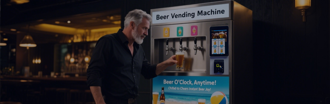 Smart Draft Beer Machine: cuatro grifos, cuatro sabores, completamente ...