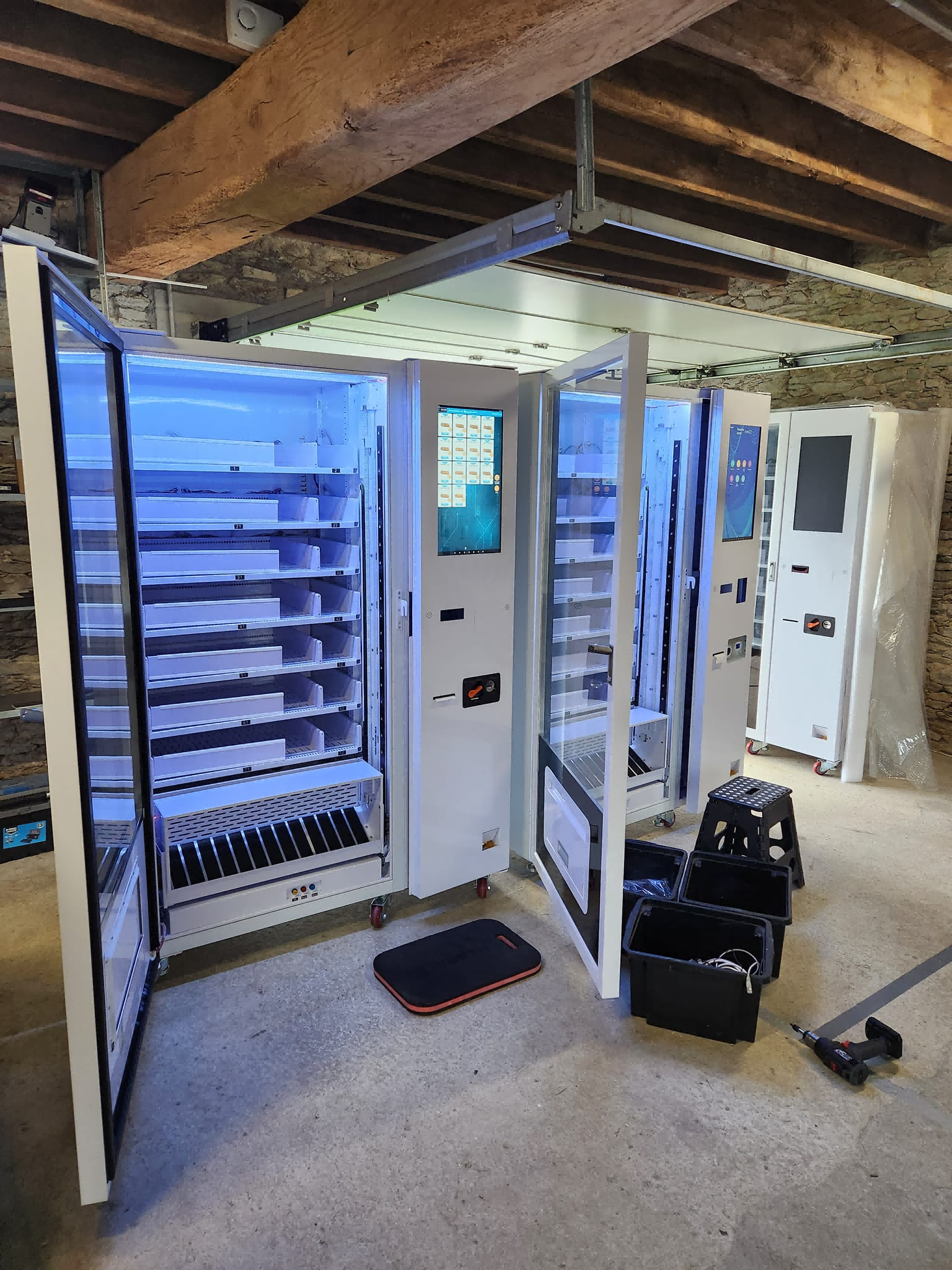 Weimi Bread Baguette Vending Machines in France