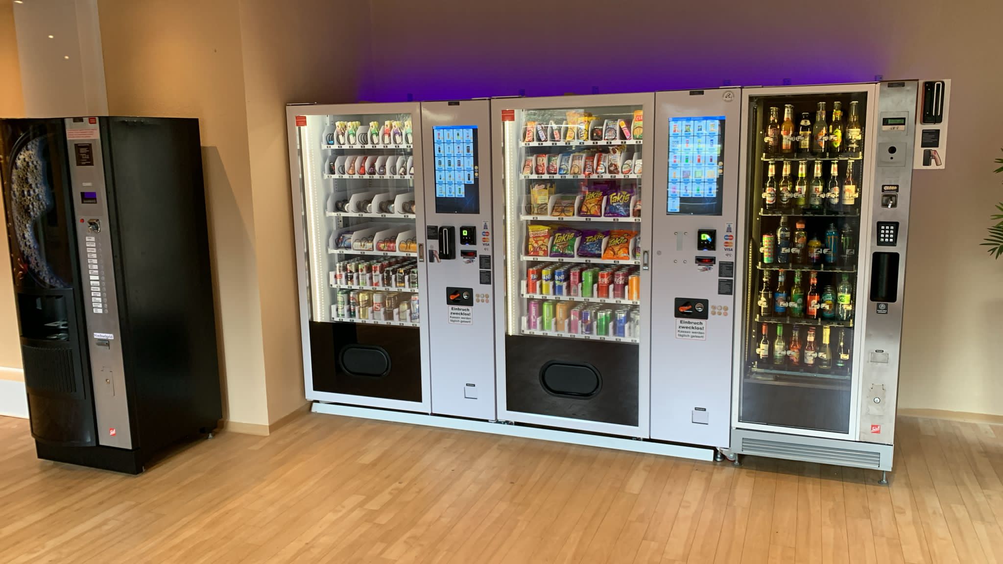 Weimi Smart vending Snack and Drink Consumption in Germany