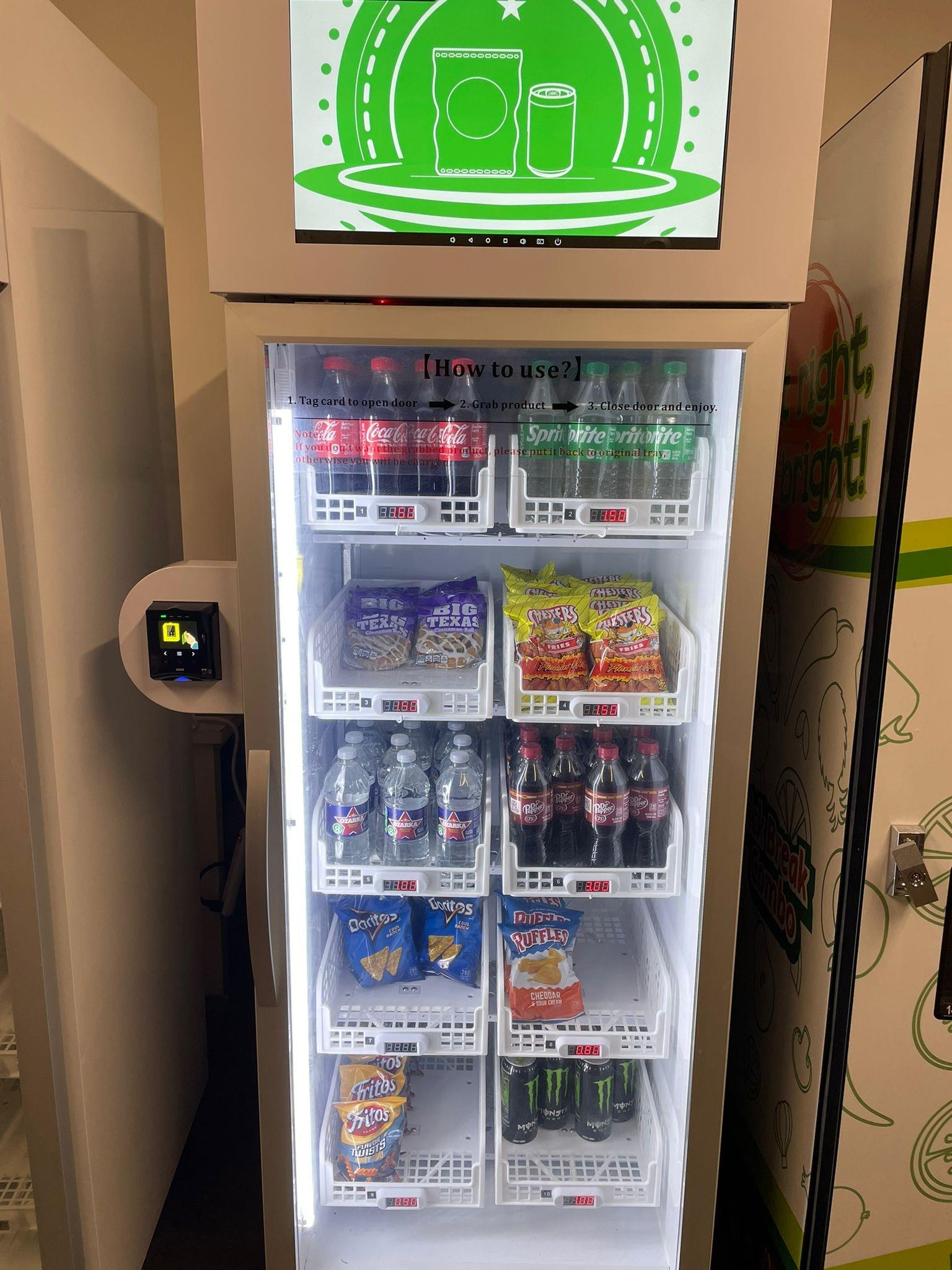 Smart Fridge Vending Machine in Norway