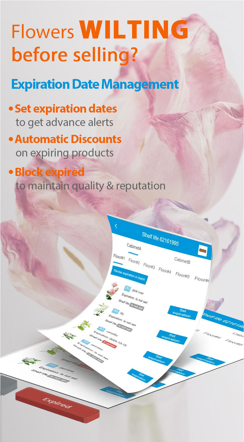 Large Capacity Airport Flower Vending Machine