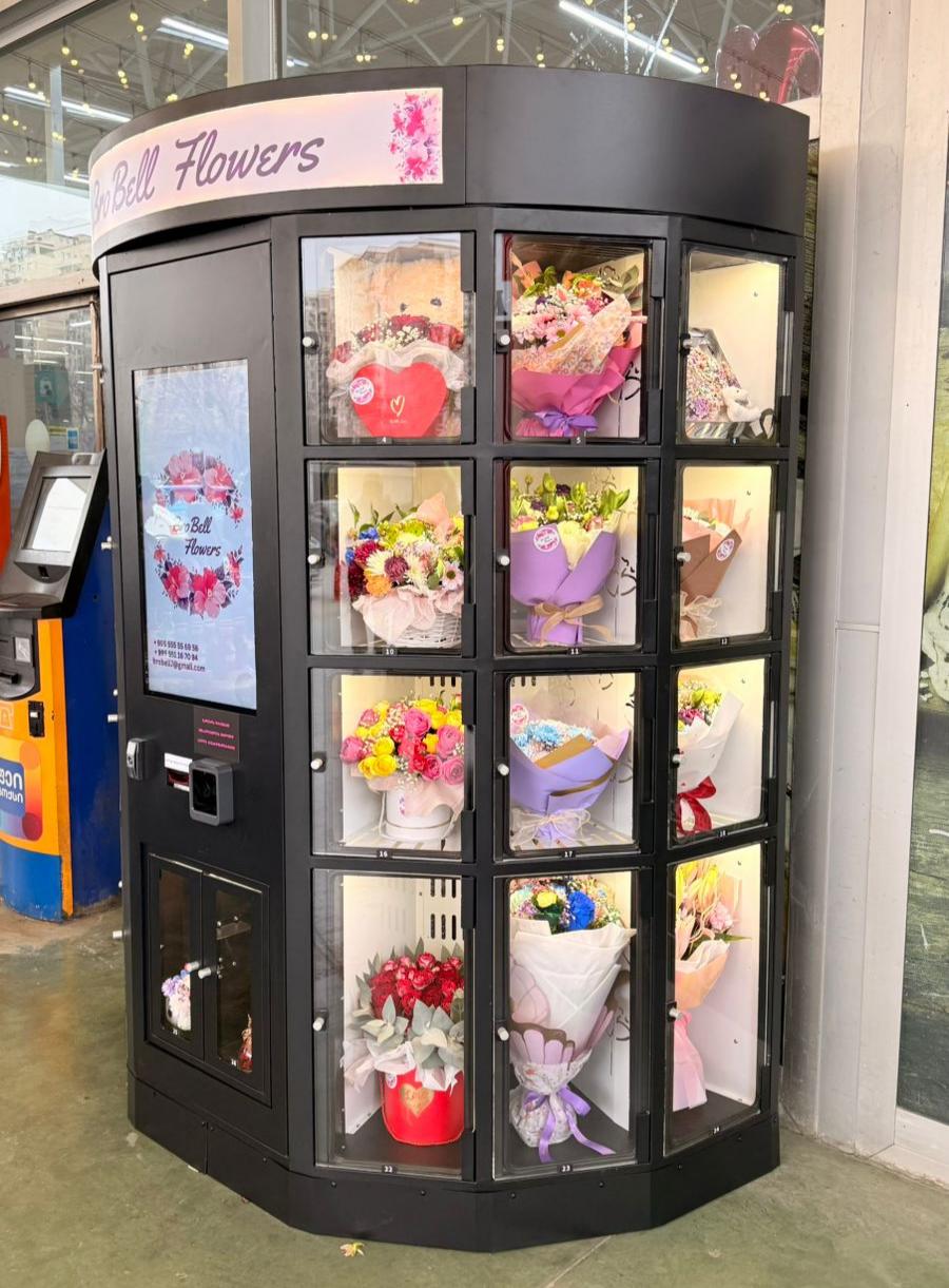 Georgia Indoor Flower Vending Machine for Impulse Sales