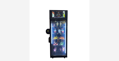 smart fridge vending machine with card reader for Malaysia