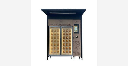 bread vending machine for unmanned retail bakery store