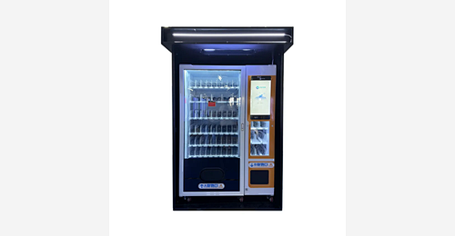 sunscreen vending machine in outdoor beaches and parks