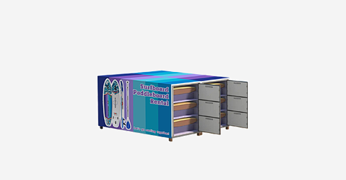 WEIMI SUP & Kayak Rental Vending Machine