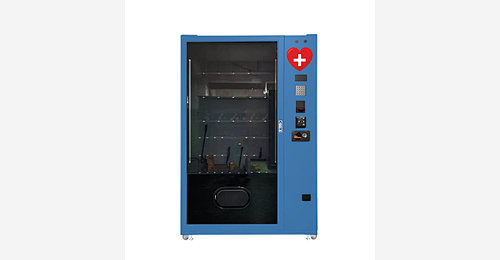 self service first aid vending machine in emergency
