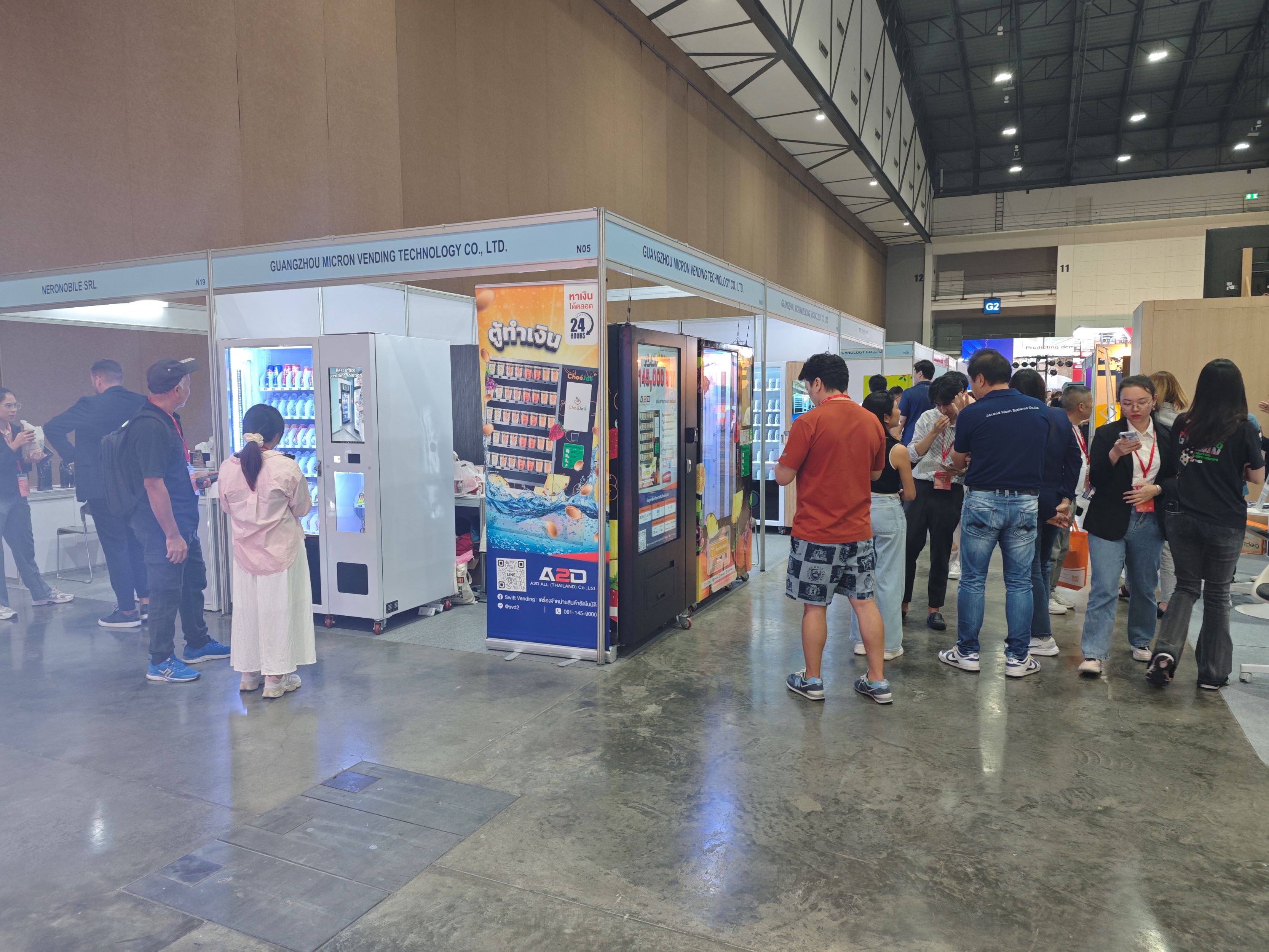 First Day Highlights at the Thailand Vending Show