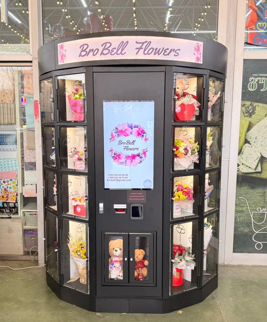 Georgia Indoor Flower Vending Machine for Impulse Sales