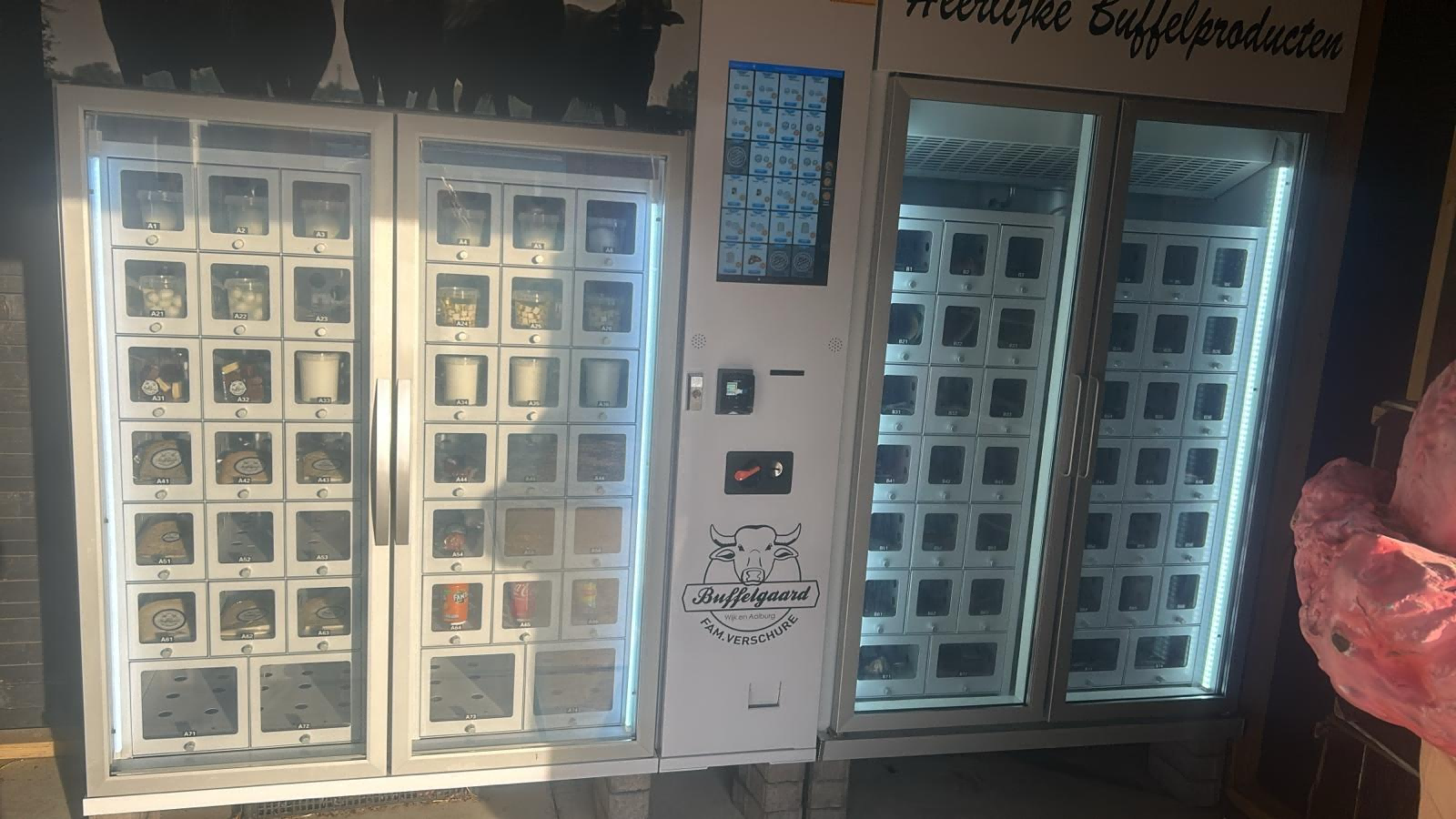 cooling locker vending machine for vegetables fruits