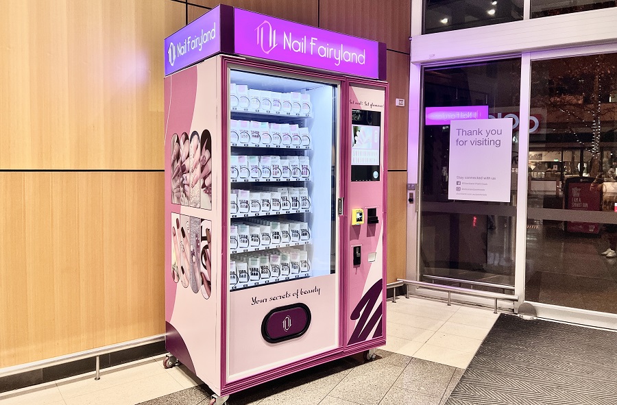 Beauty product vending machines to create a side business