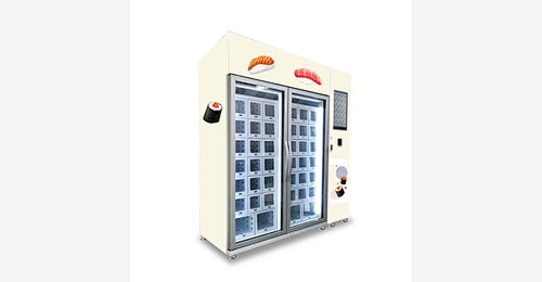 automated ready food sushi vending machine business