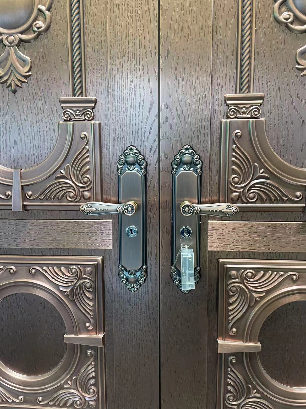 Copper External Metal Security Door Wholesale