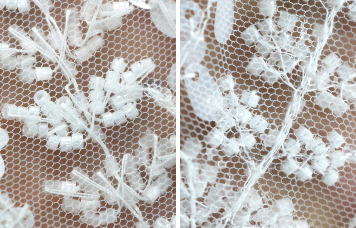 Beads ＆ Tubes for lace dress decoration - Xiamen Newrich Garments Co.,Ltd.
