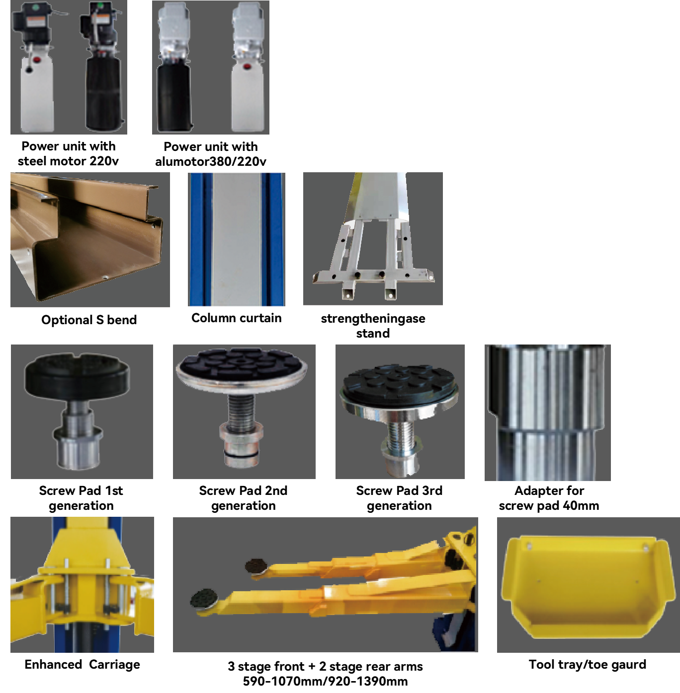 L-2-40E - Two post car lift - product - J&F Group co., Ltd