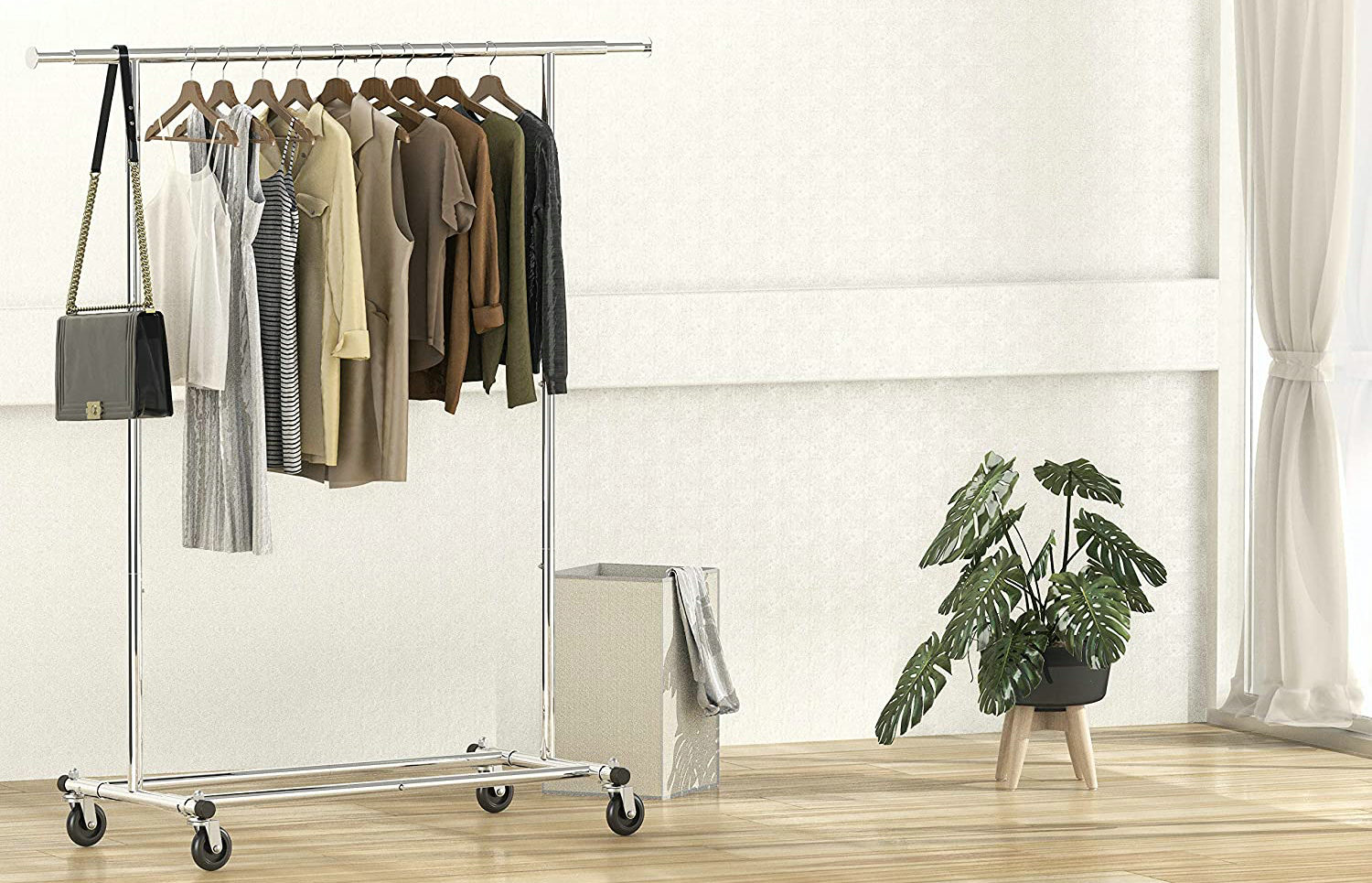 Garment Rack - double hanging garment rack , target clothes rack on ...