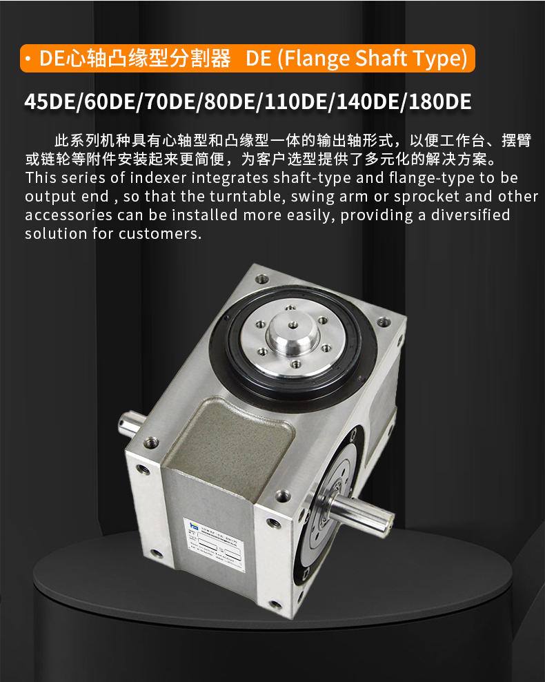 Flange Shaft Indexing Tables | hansfa.com