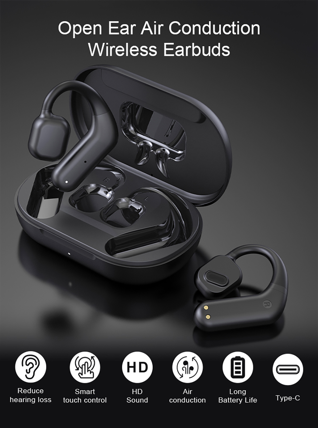 open ear wireless earphones | YongFang Electronics