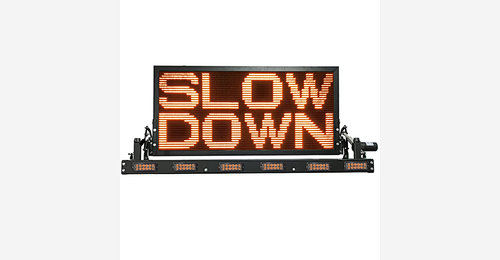 Truck Mount VMS Full Matrix Variable Message Sign-HANKUN