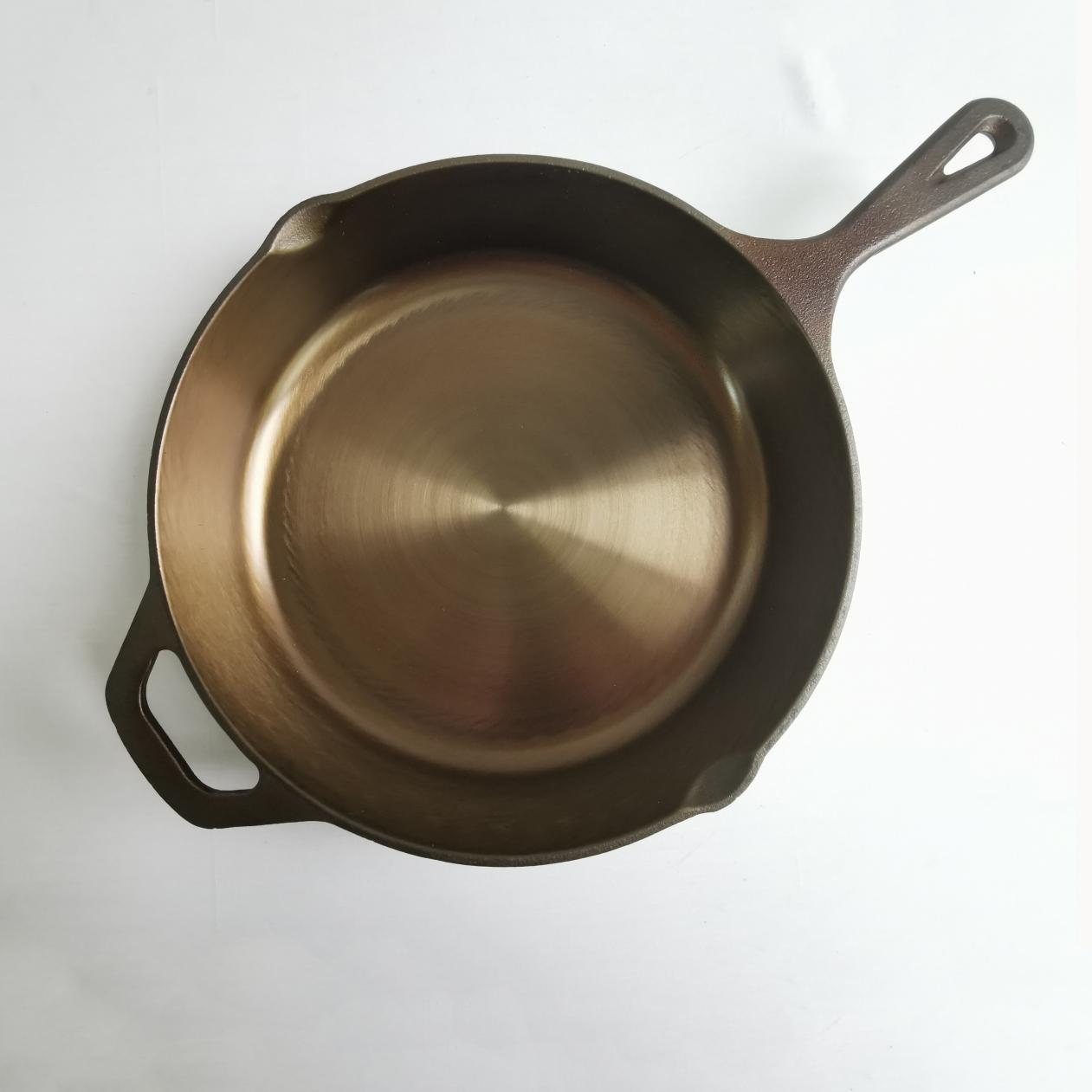 How to get a satin Smooth pot like an antique cast iron pot ...