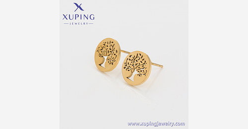 Wholesale Tree Stud Earrings Tarnish Resistant Quality