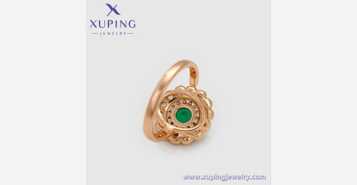 Women'S Promise Rings Green Stone Online Shopping - Xuping