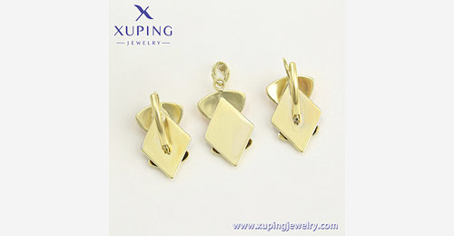Chinese Bulk Xuping Party Simple Gold Jewellery Set For Marriage
