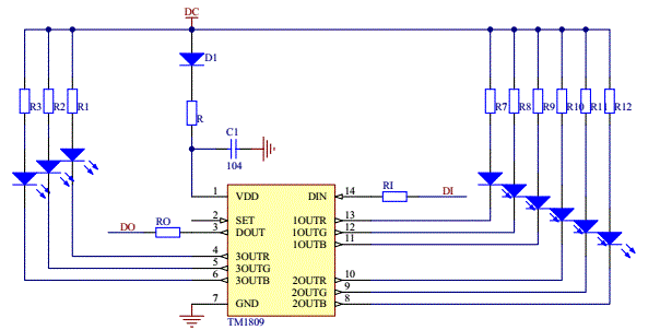TM1809 IC Introduction - Likelight