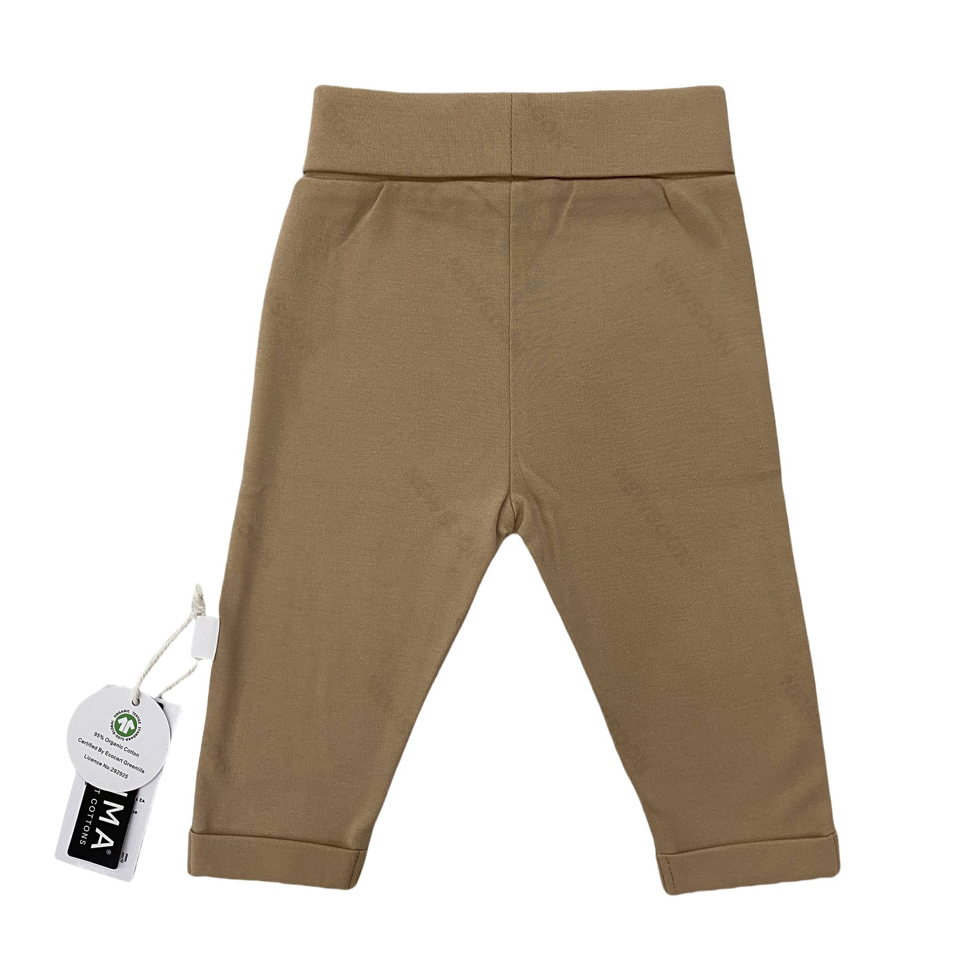 Pima Cotton Newborn Infant Brown Pants Custom | Beijing Newsoon