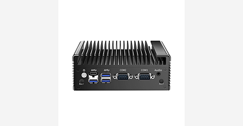 Intel N100 Mini PC Fanless DDR4 32GB RAM Barebone System with 2*COM ...