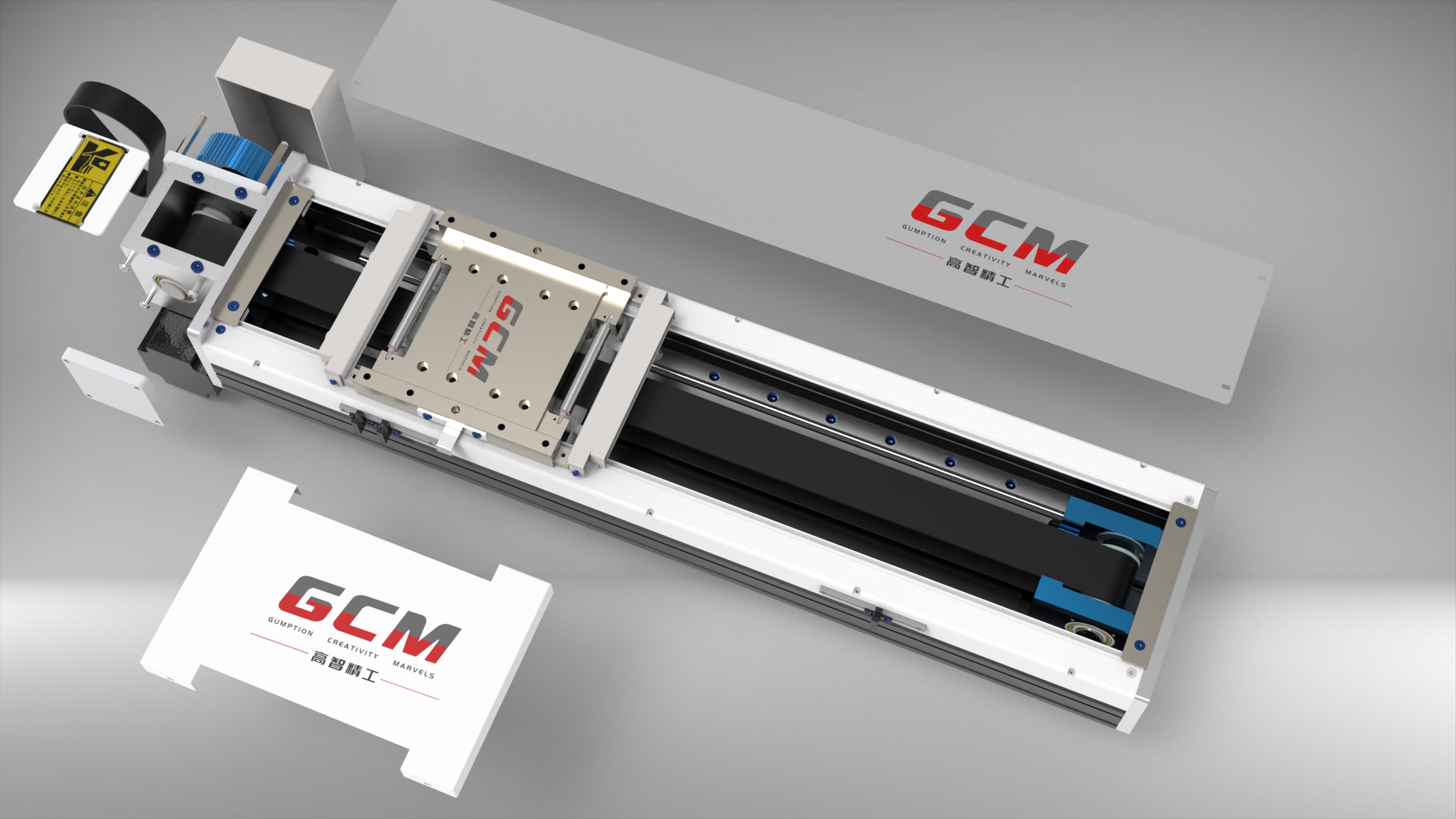 motor torque linear axis mechanical module - belt drive - Gaogong ...