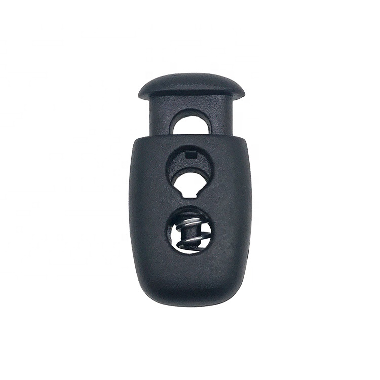 Plastic Stopper，Garment Drawstring Cord Stopper，-DH TEXTILE