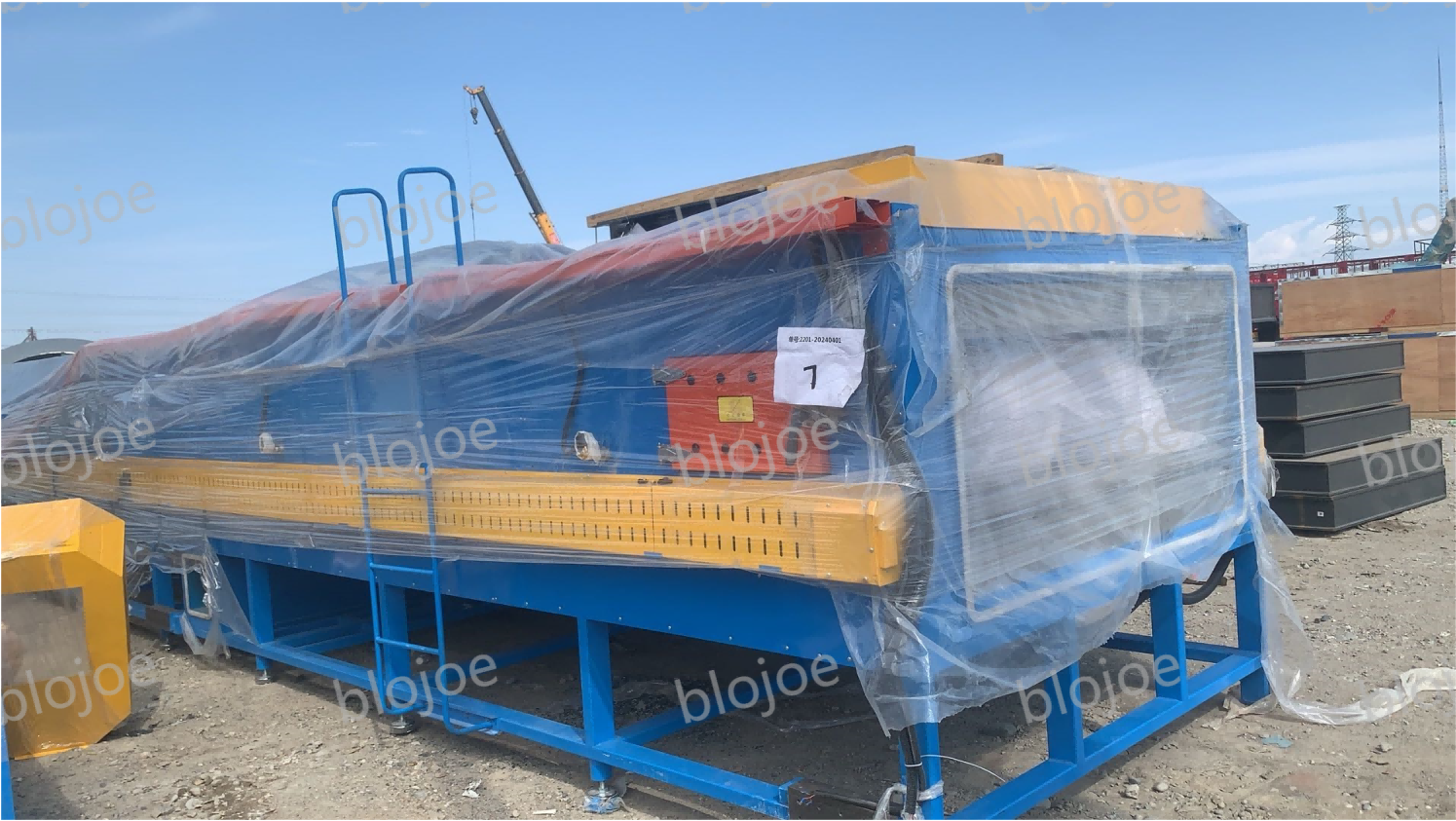 Blojoe undertook the large equipment transportation - Blojoe