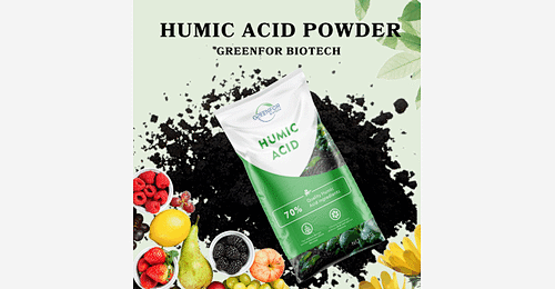 70% Humic Acid Powder Exporter_GREENFOR