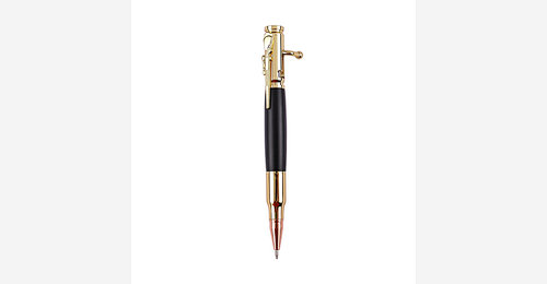 gun pen Bullet Shaped Pen Action Bullet Refillable Ballpoint Pen with ...