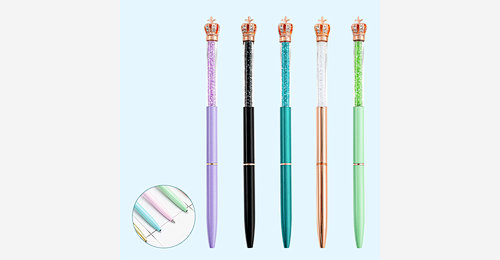Crown Pen Crown metal Pen Diamond filling pen crystal metal pen ...
