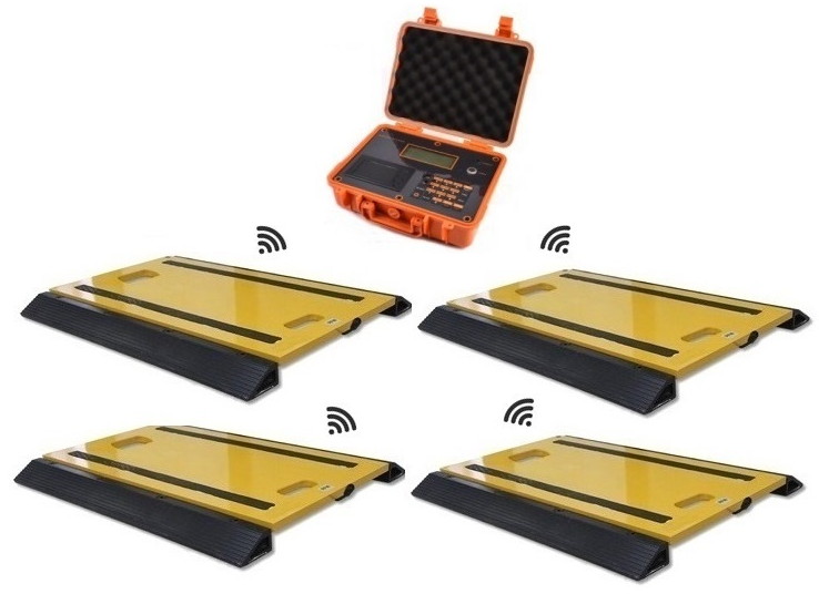 The technique of using a axle scale to check the uniform contact ...