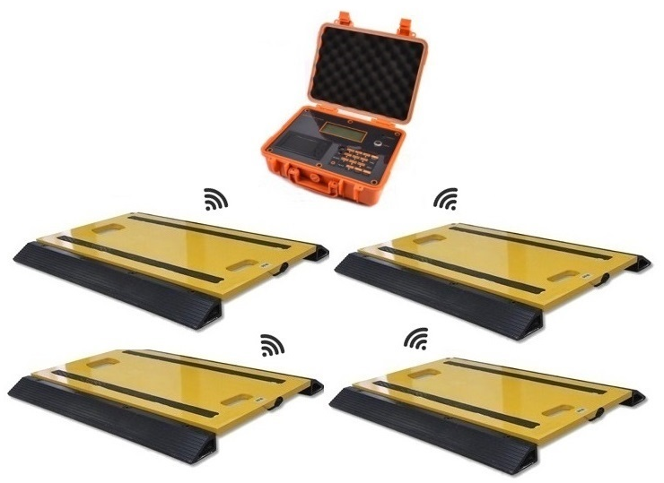 The use of four Weigh Pad Static Weighing Scale - ningbo saintbond