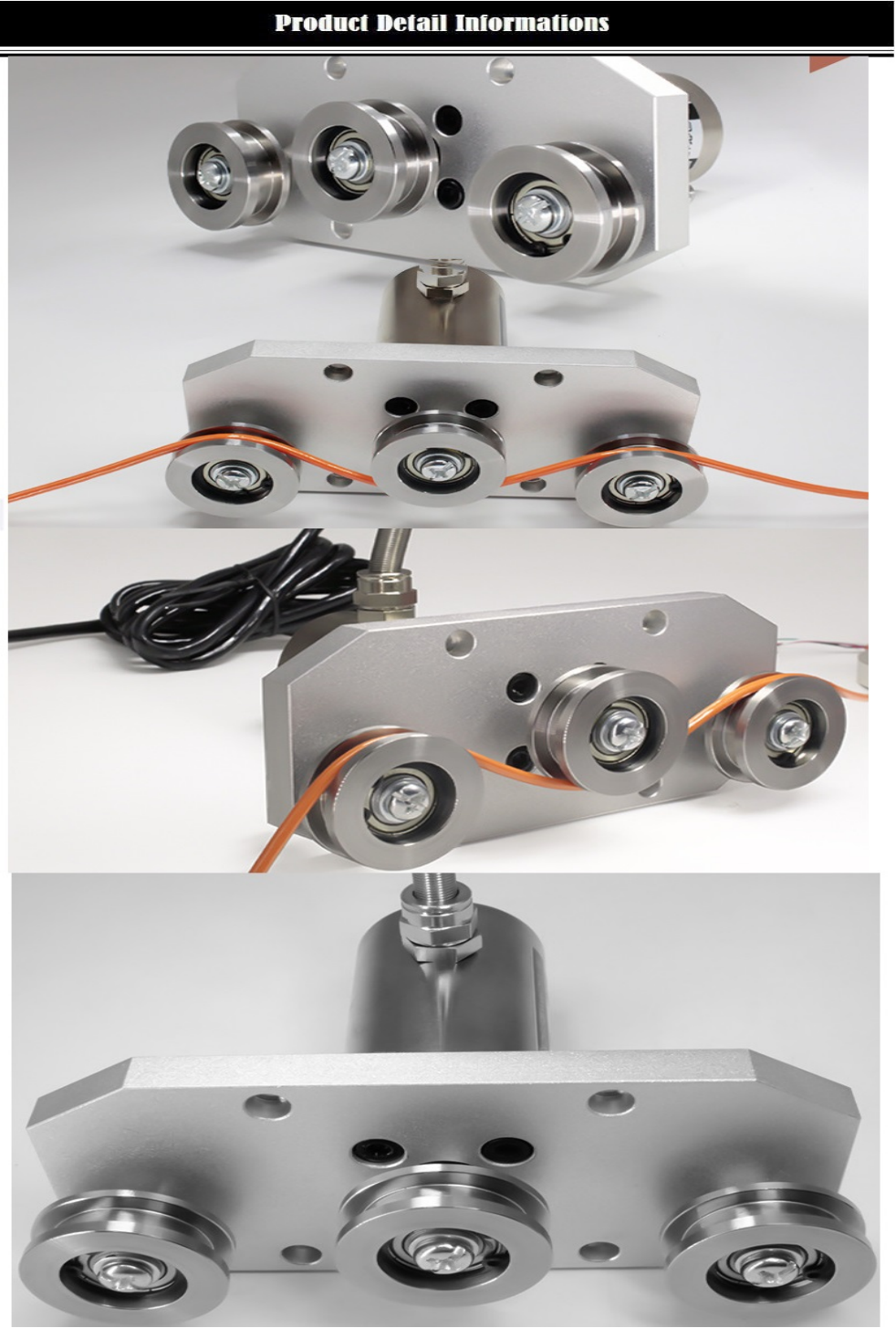 Wire Rope Load Cell , Three-pulley type weight sensor , Three pulleys ...